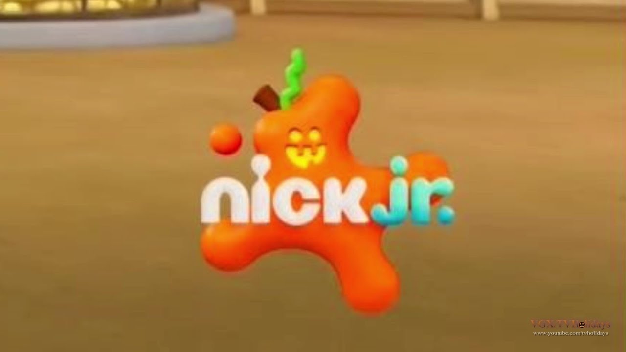 Nick Jr US Splat Halloween Logo 2023 🎃 Halloween D.O.G. - Zoomed In ...