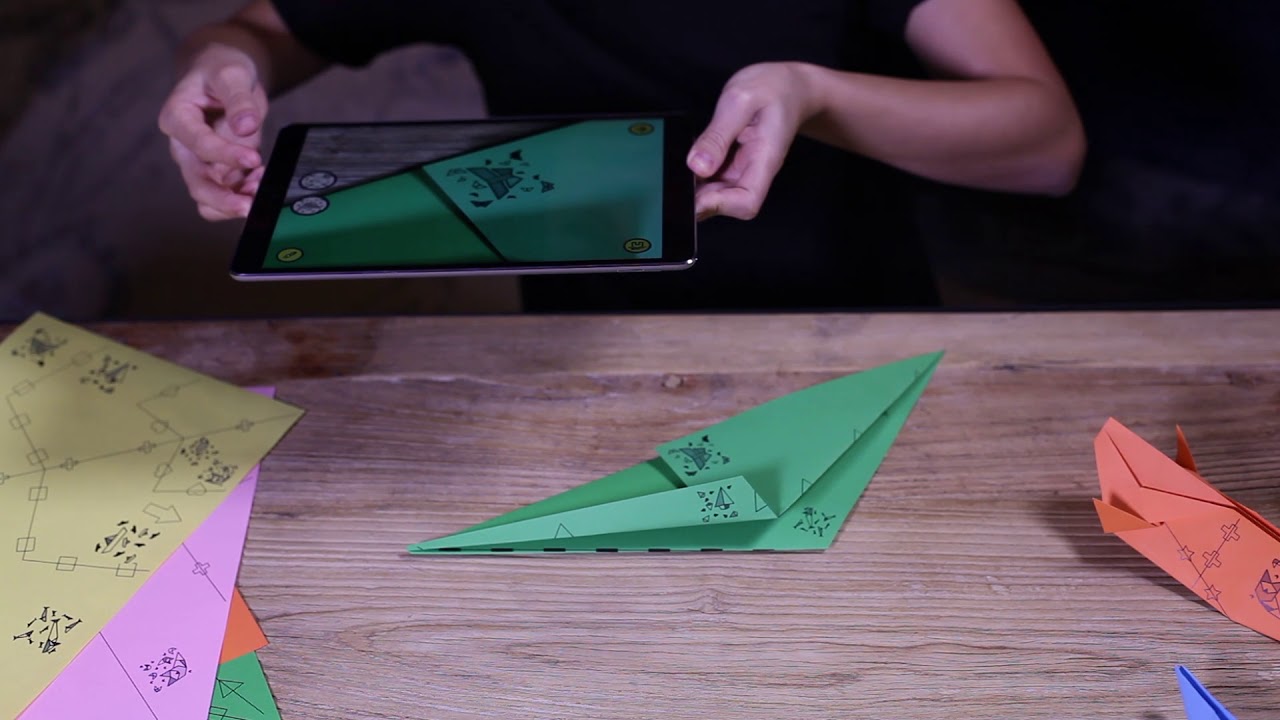 My Paper World | AR Game | Tutorial | Easy origami tree - YouTube