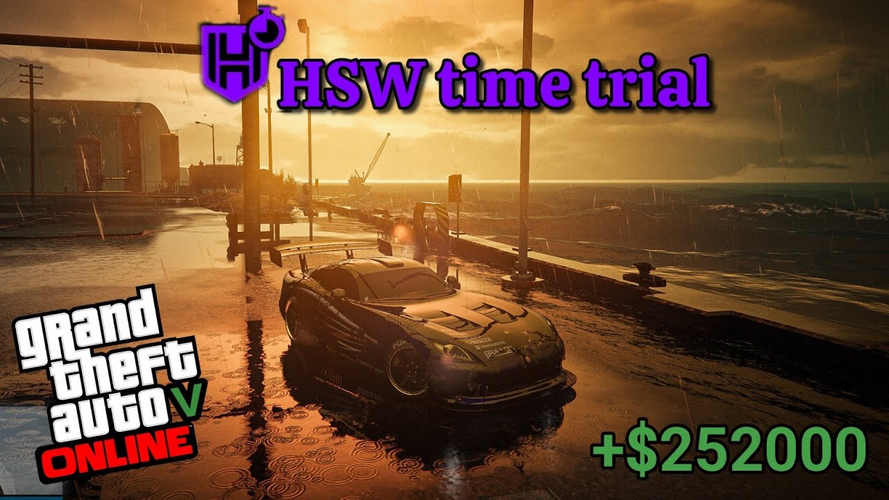 This week HSW time trial I Grand Theft Auto V Enhanced online - YouTube