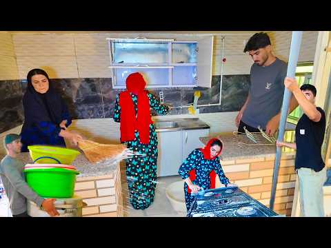 Cleaning Hassan's Room Before Moving & Buying Water and Sewer Pipes for Milad's House