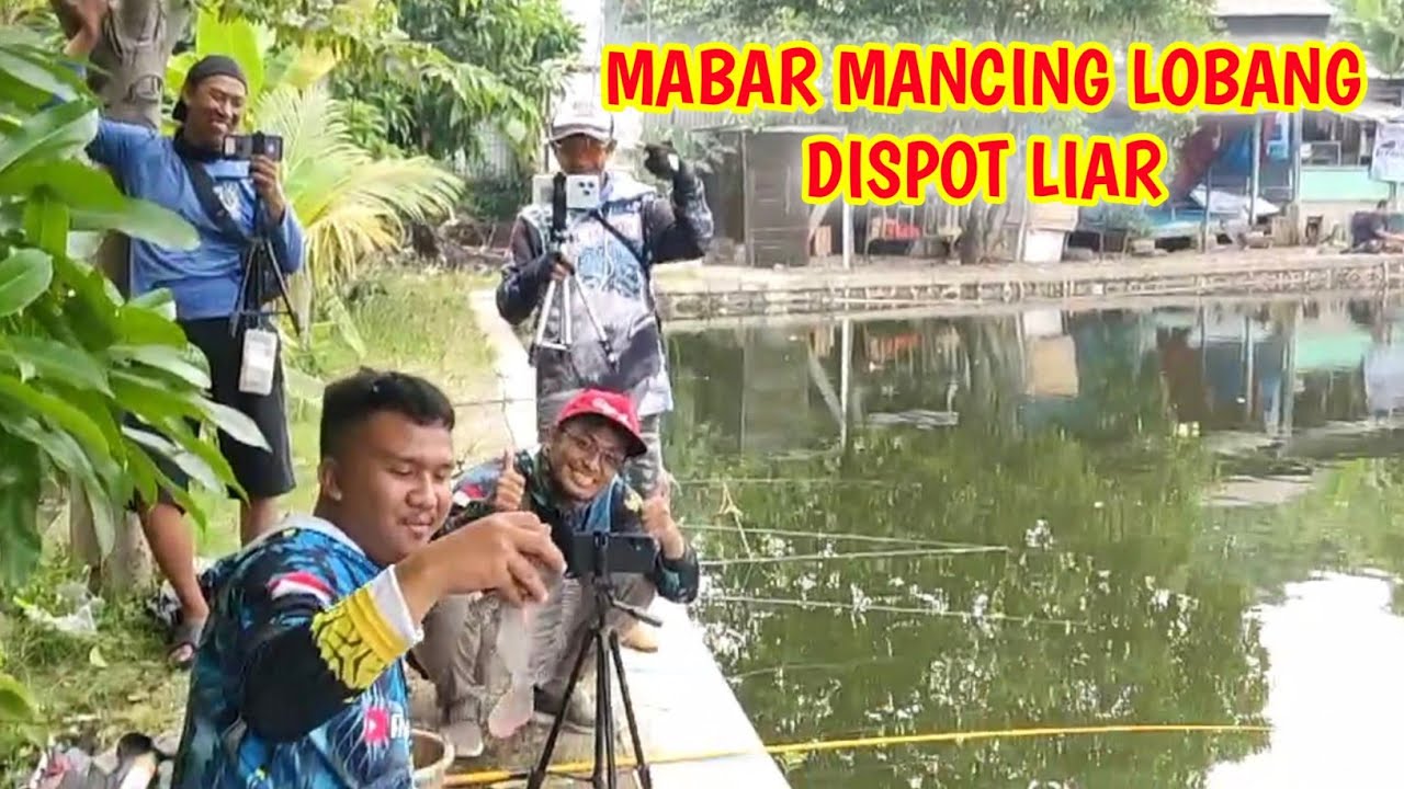MABAR BARENG !!! SAMA SUHU MANCING LOBANG IKAN NILA SPOT LIAR AREA ...