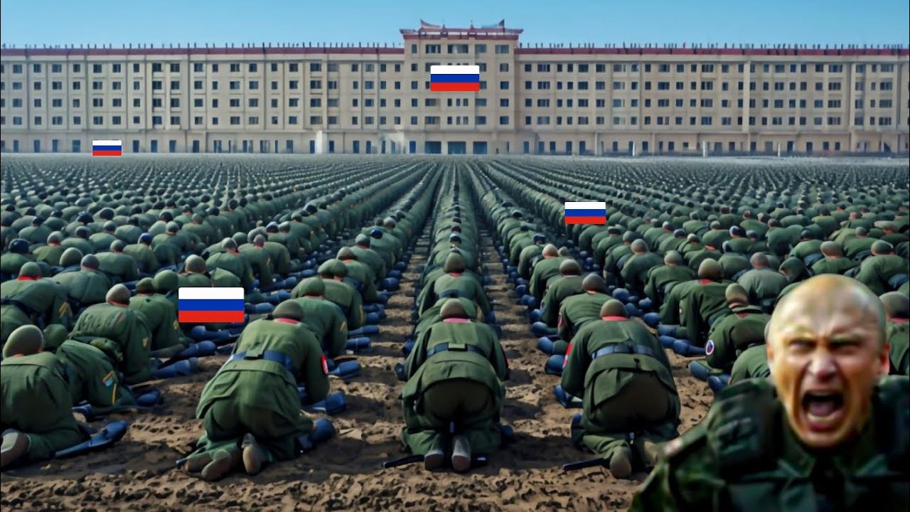 look what happened! the entire Russian army surrendered en masse to ...