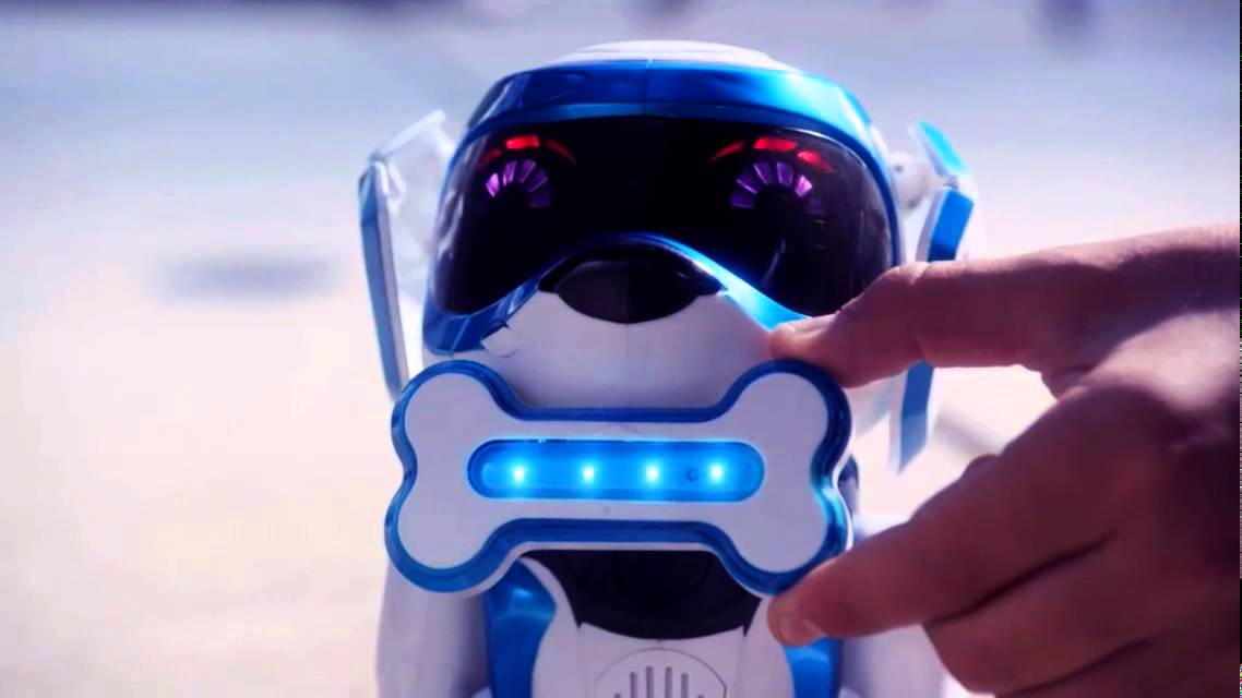 Teksta the Robotic Puppy (Italian) - YouTube