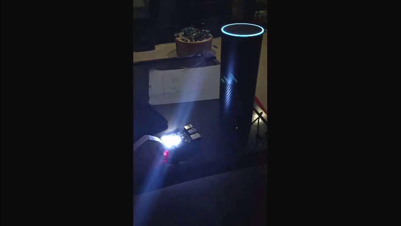 Alexa, Lambda, AWS IoT, Raspberry PI 3 - YouTube
