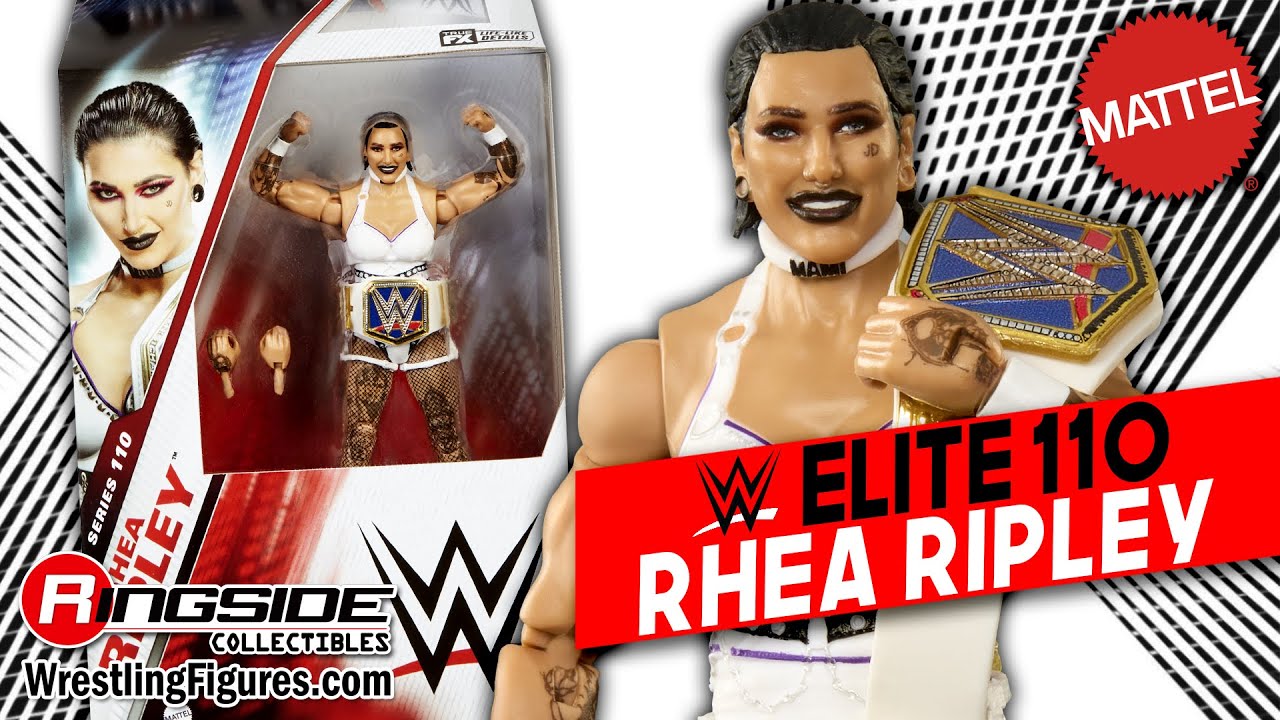 WWE Figure Insider: Rhea Ripley - Mattel WWE Elite 110 Wrestling Action ...