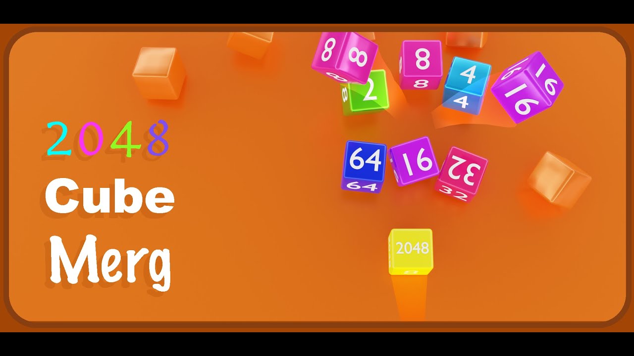2048 Cube Merge Game Play - YouTube