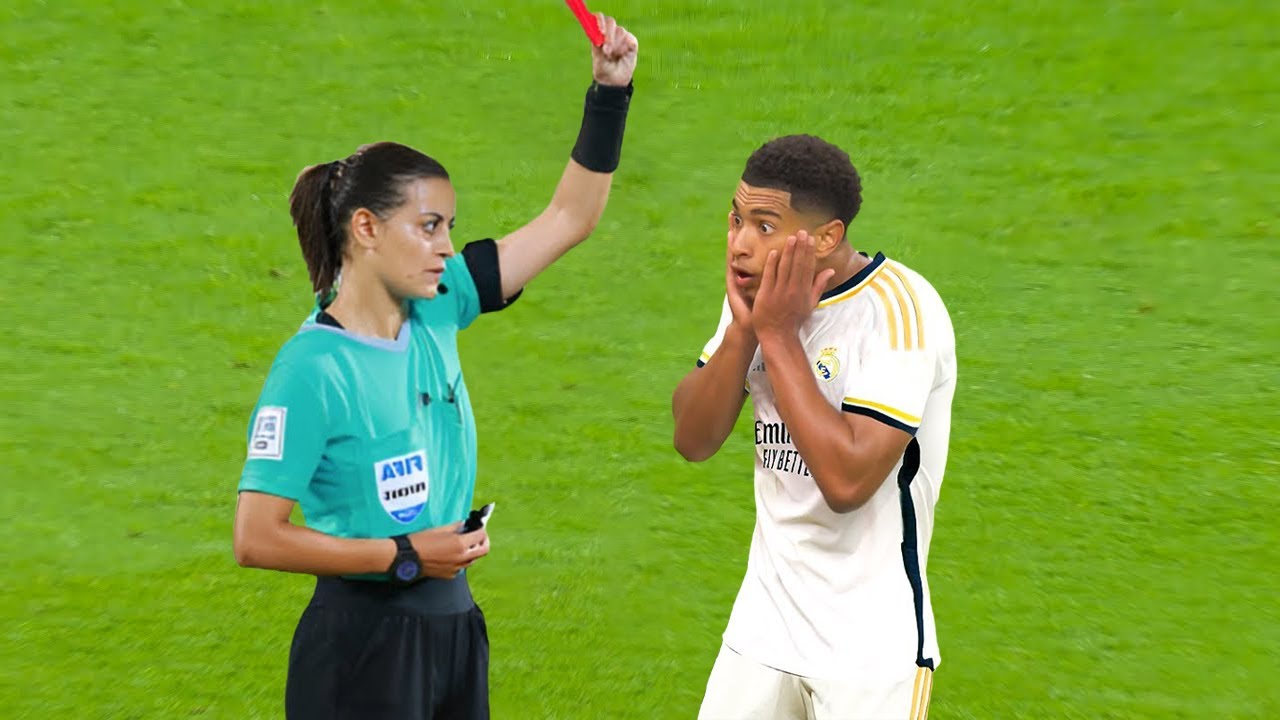 Funny Red Card Moments - YouTube