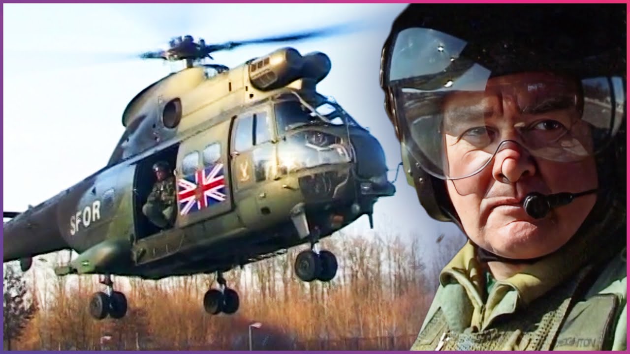Exclusive Footage Inside The RAF's Helicopter Operations | Peacekeepers ...