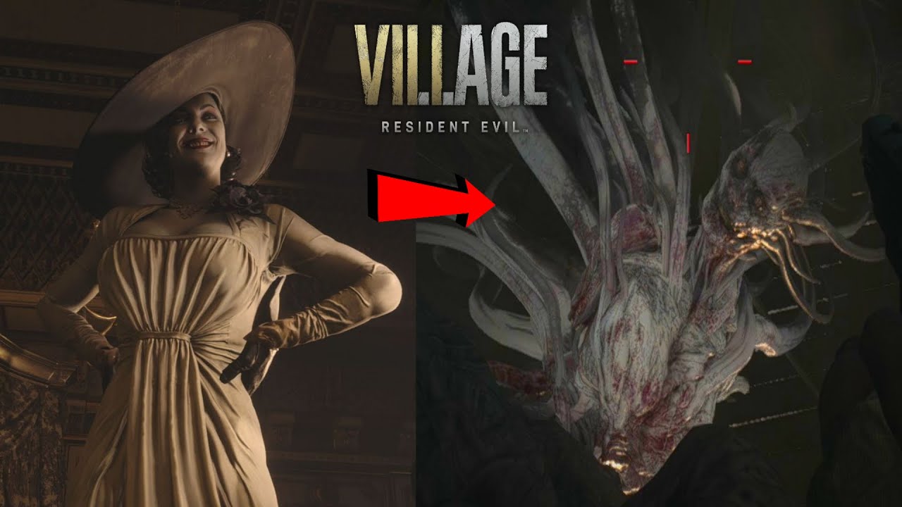 SHE TRANSFORMED! - Resident Evil Village ( Lady Dimitrescu BOSS FIGHT ...