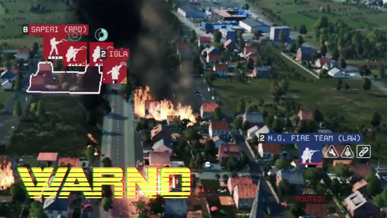The National Guard HOLDS the City in WARNO | WARNO Gameplay Highlights ...