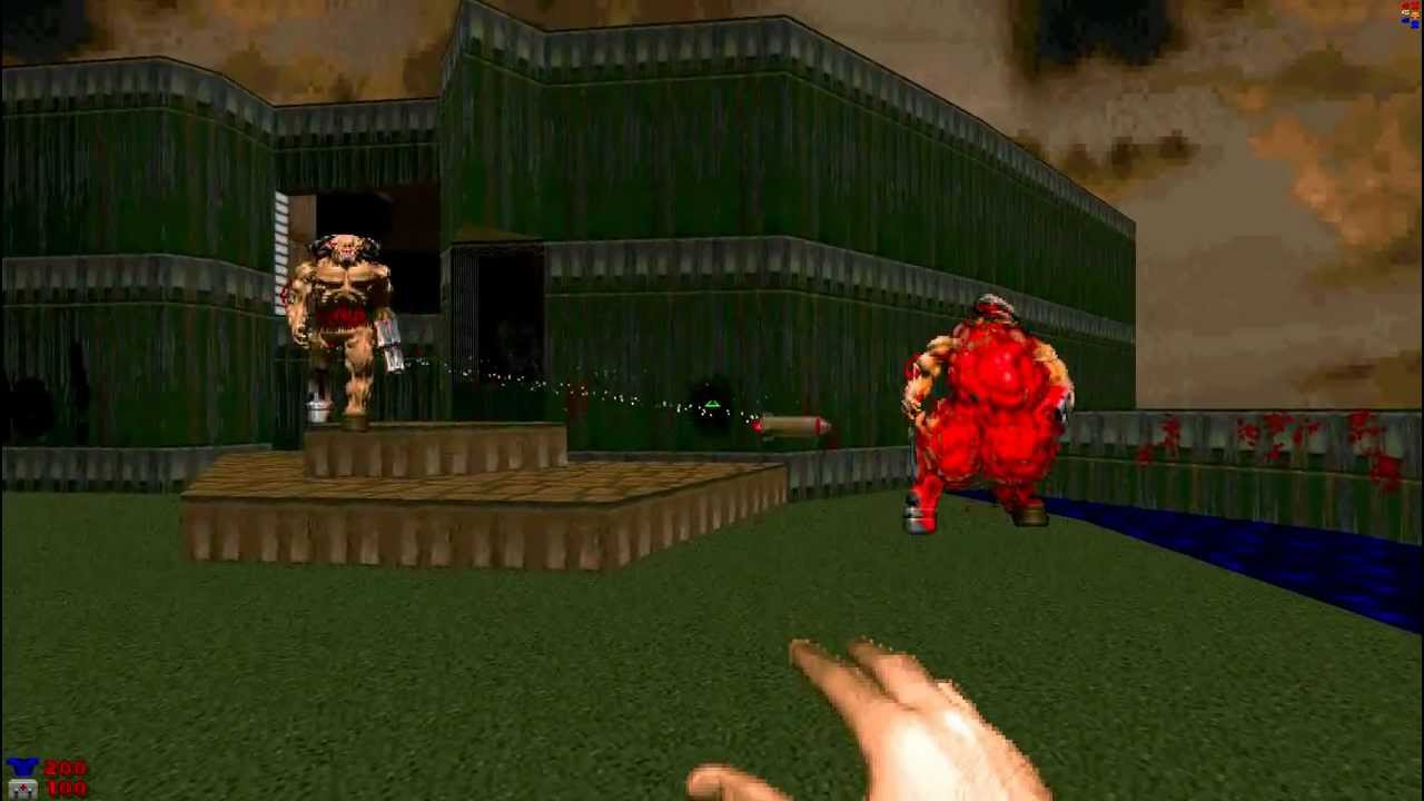 Cyberdemon vs Cyberdemon - DOOM II - YouTube