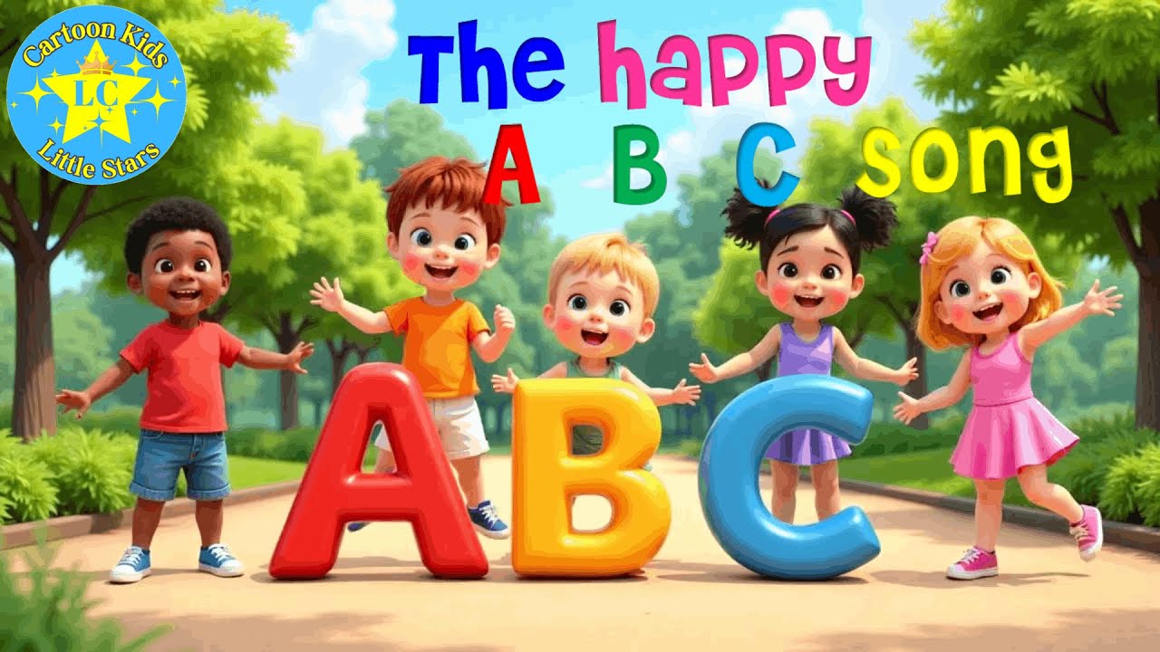 The Happy ABC Song #MyABCs #abcsong #abc #abcd #abs - YouTube