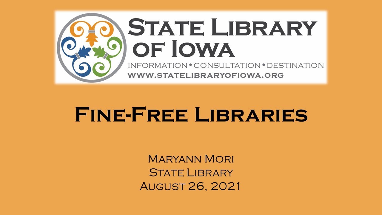 Fine-Free Libraries - YouTube