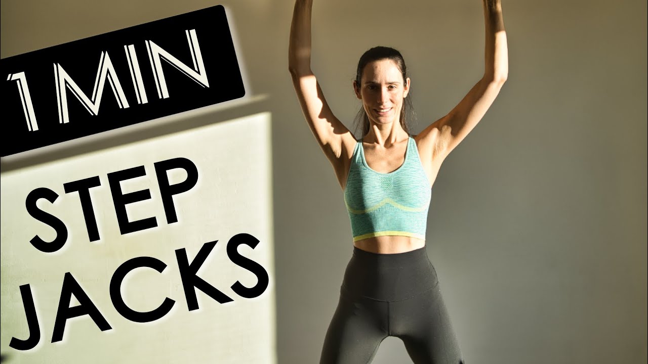 STEP JACK | 1 MINUTE ÜBUNGEN FÜR ANFÄNGER - YouTube