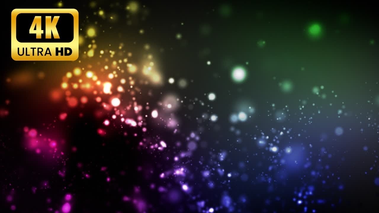Night Glitter Loop - Rainbow background | No Copyright #freedownload ...