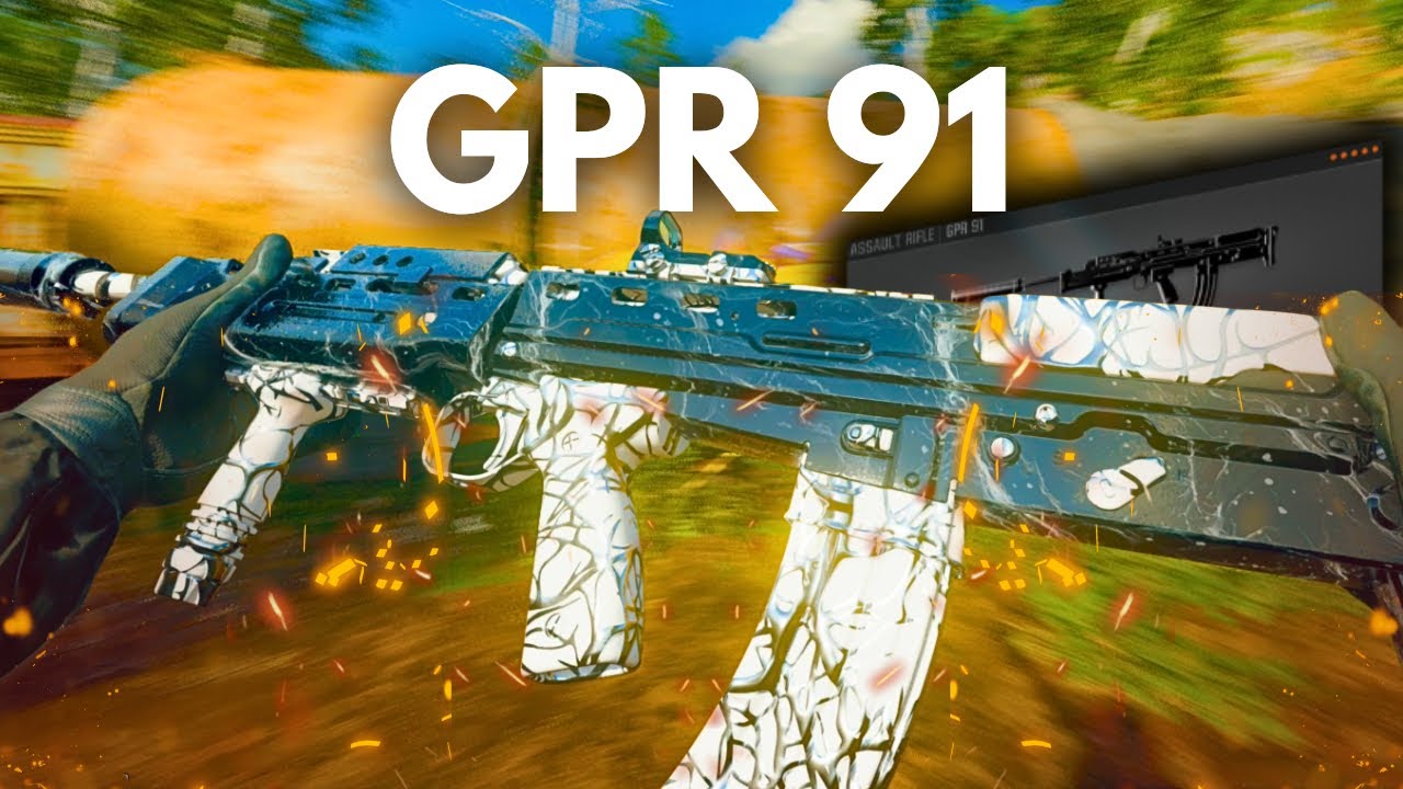 BUFFED *NO RECOIL* GPR 91 is the BEST AR in BO6 Season 4! (Best GPR 91 ...