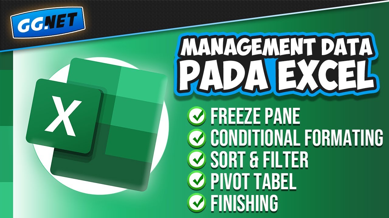 Tutorial Management Data Pada Microsoft Excel 2013 - YouTube
