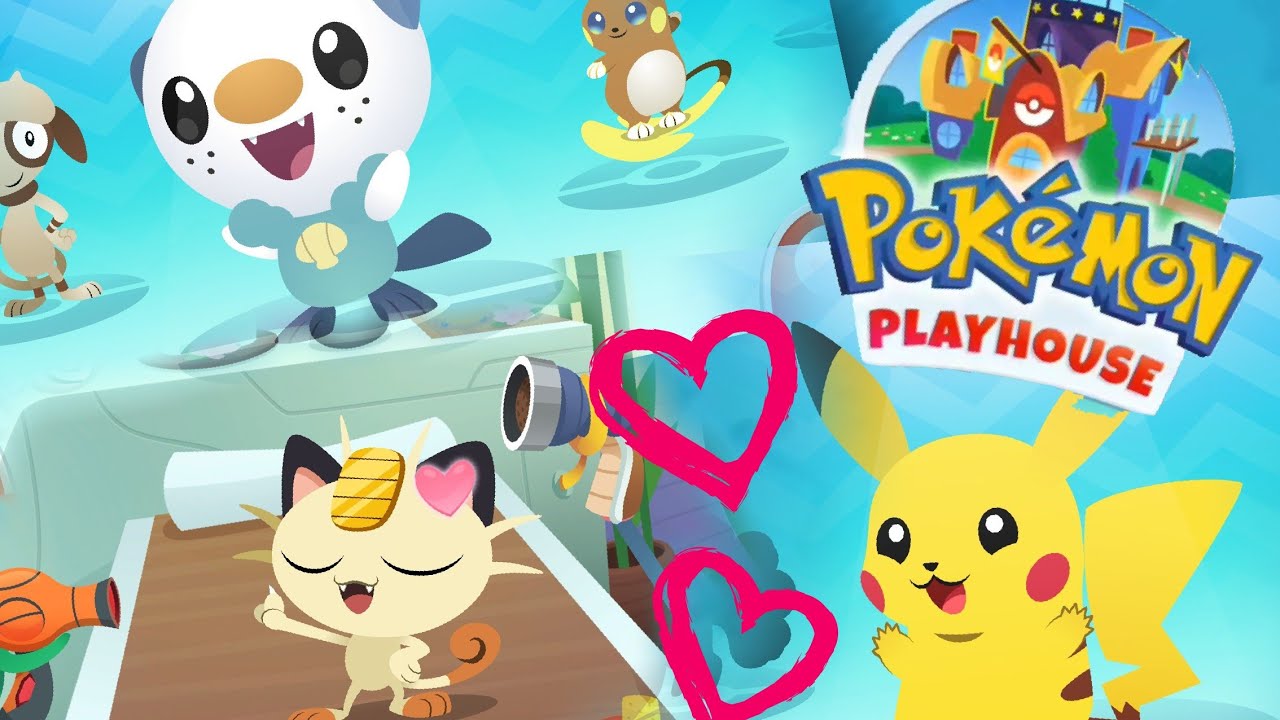 [Pokemon playhouse] I've come pokemon house! part1 - YouTube