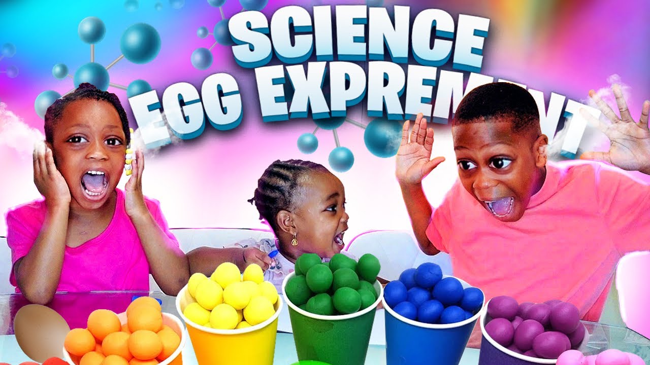 Fun Science Egg Experiment for Kids: Grant Kids Edition - YouTube