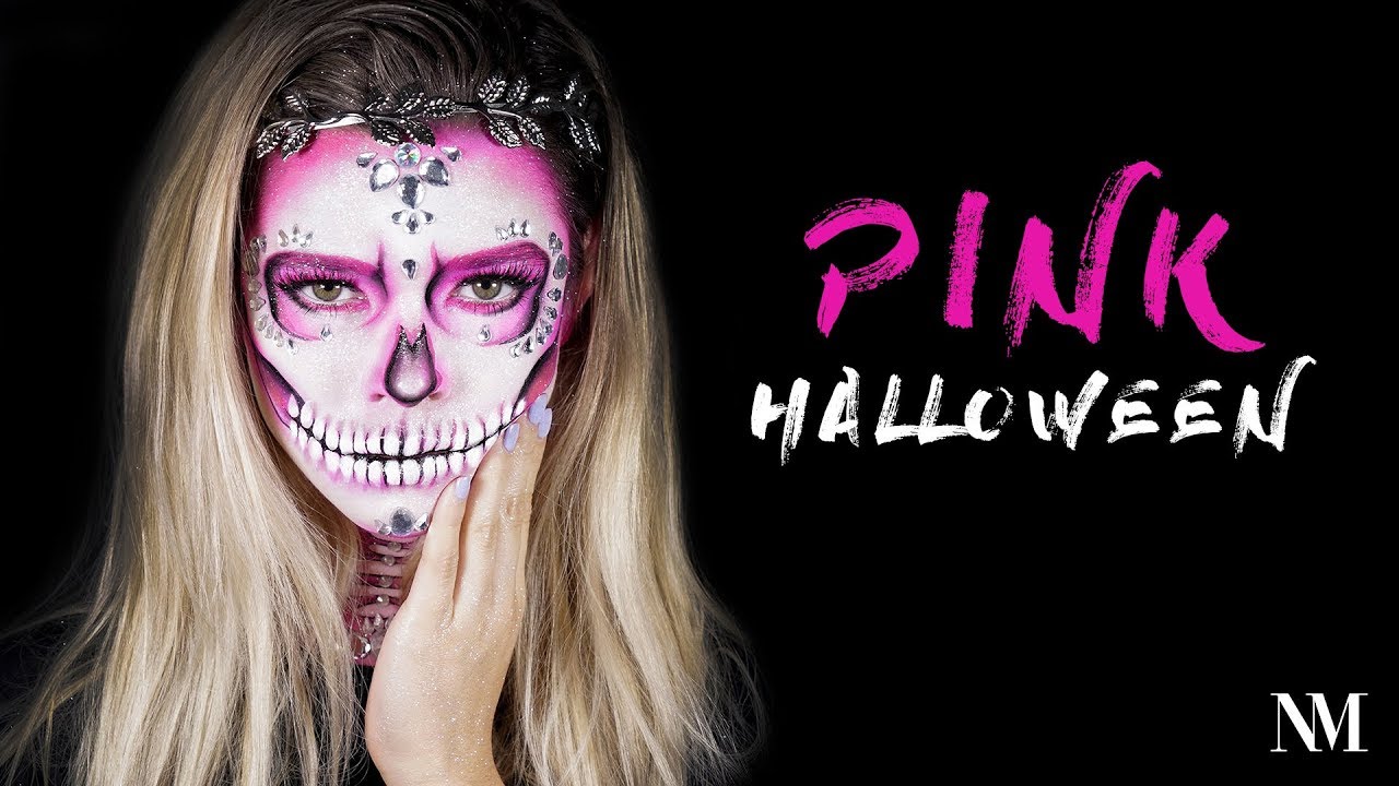 PINK Halloween - INTENSE MAKEUP - YouTube