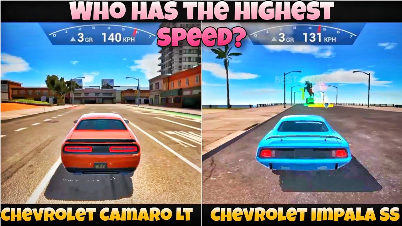 WHO HAS THE HIGHEST SPEED? | ULTIMATE CAR DRIVING SIMULATOR | AMANZOID ...