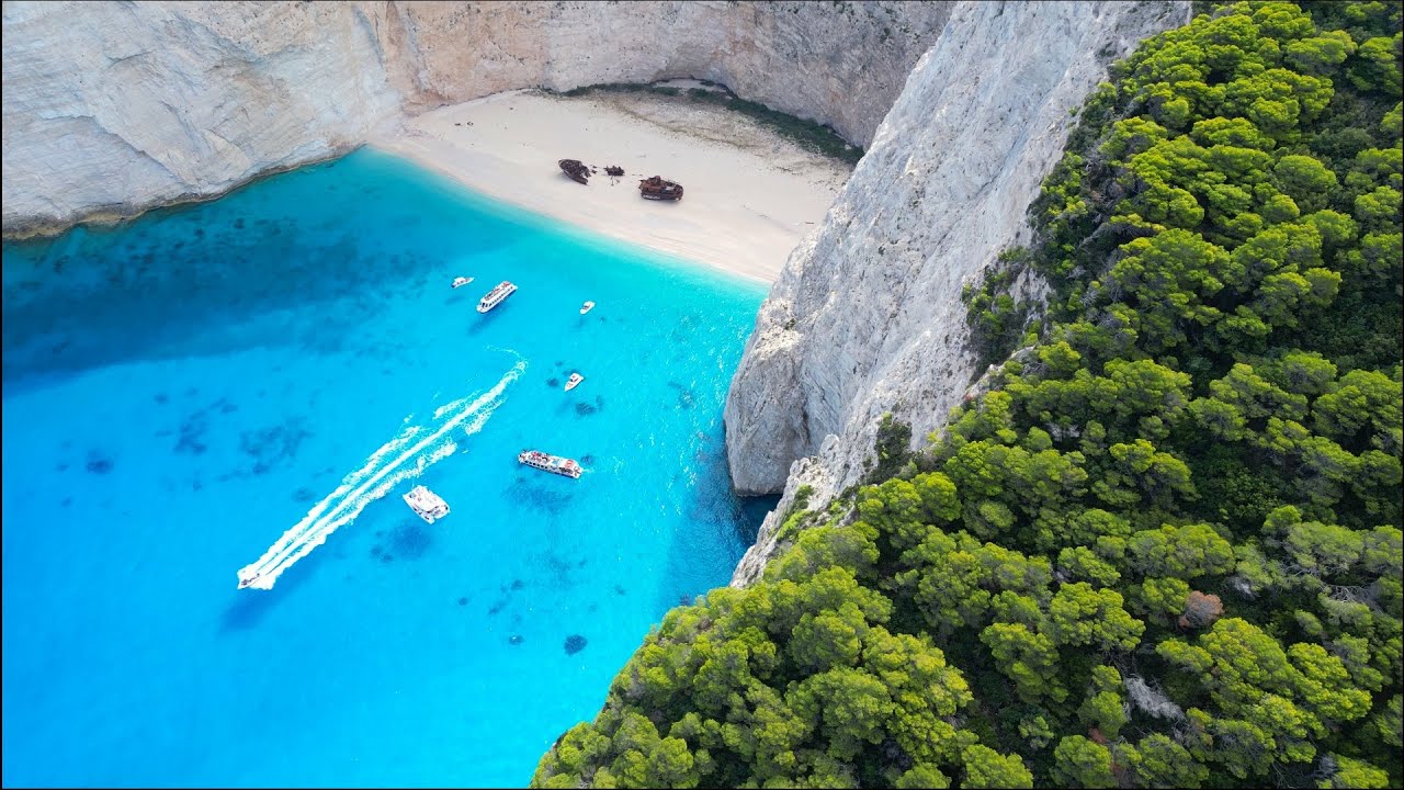 DJI Mini 3 Pro | Zakynthos, Greece (Paralia Navagio, Cliff Shipwreck ...