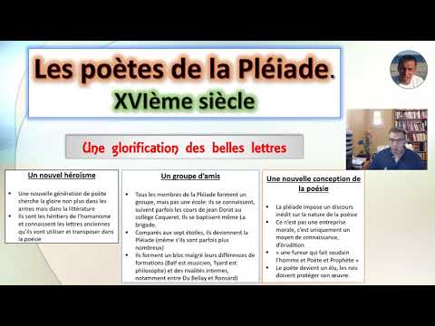 MOUVEMENT LITTERAIRES LA PLEIADE - YouTube
