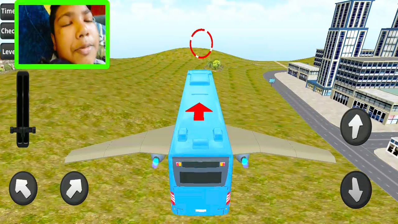 Flying Bus driving simulator 2019 free bus games-free best bus car ...