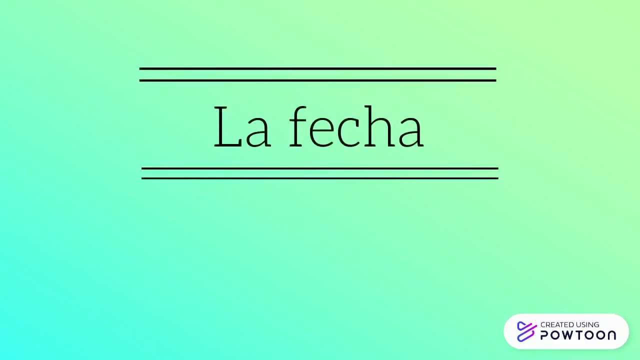Expresar la fecha en francés - YouTube