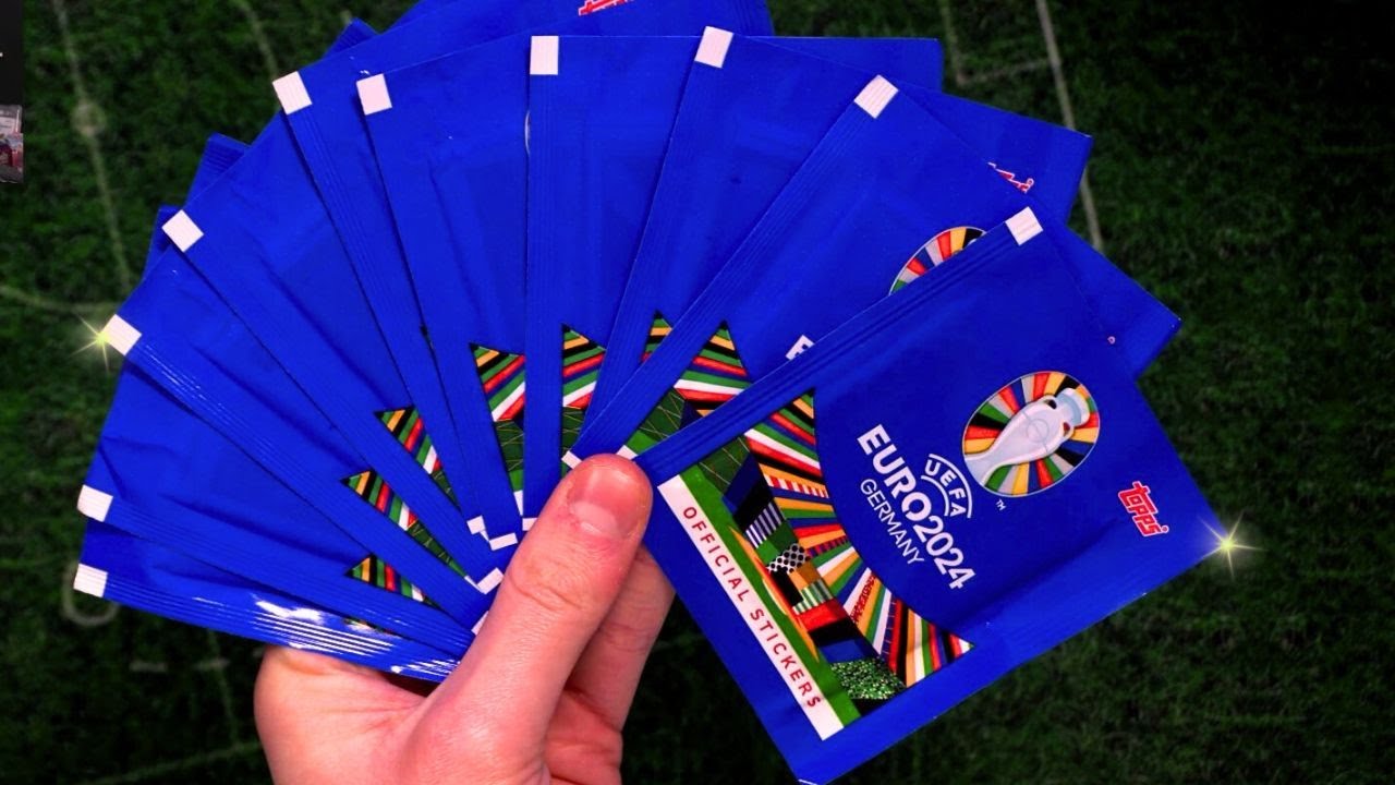 TOPPS EURO 2024 STICKER PACK OPENING 😱🔥 EM 2024 Sticker Germany - YouTube