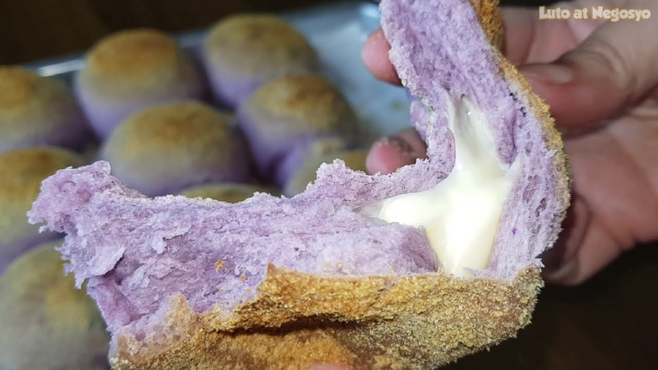 Soft and Fluffy Ube Cheese Pandesal | Easy Recipe - YouTube