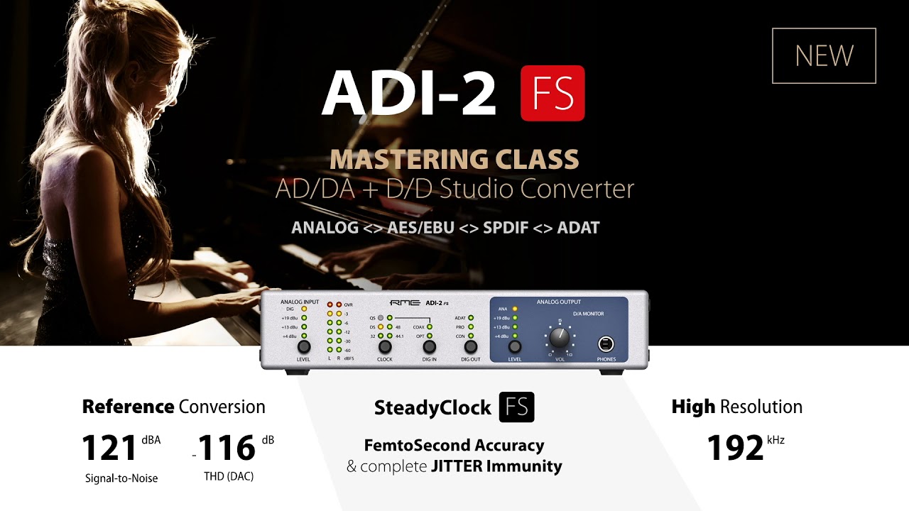 RME ADI-2 FS Series Video Ad - YouTube