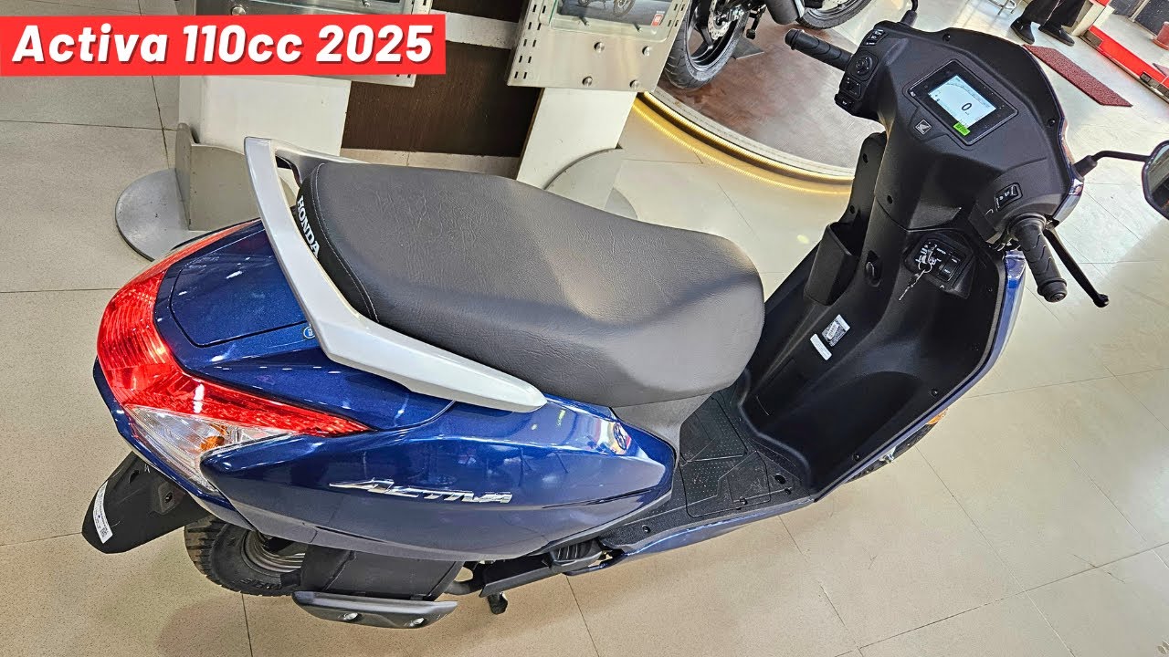 2025 Honda Activa 110cc TFT Meter Review - On Road Price | Features ...