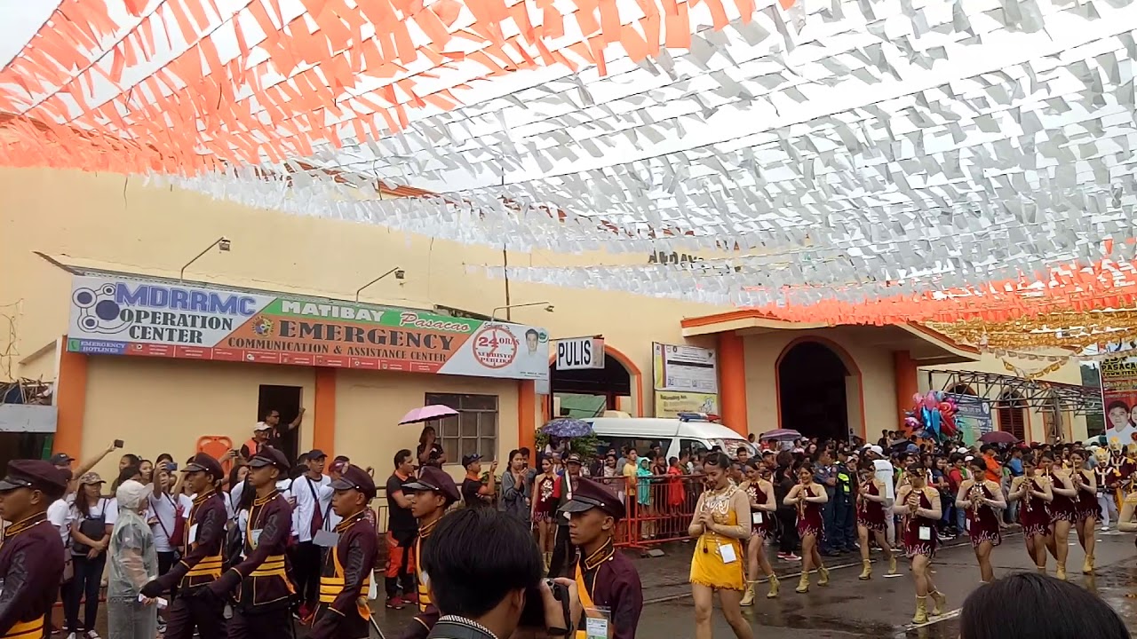 Pasacao Municipal High School Military Parade 2k19 - YouTube