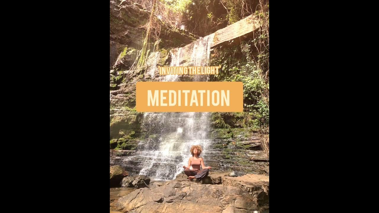 'Inviting the light' 10 minute guided MEDITATION . Raise your vibration. - YouTube