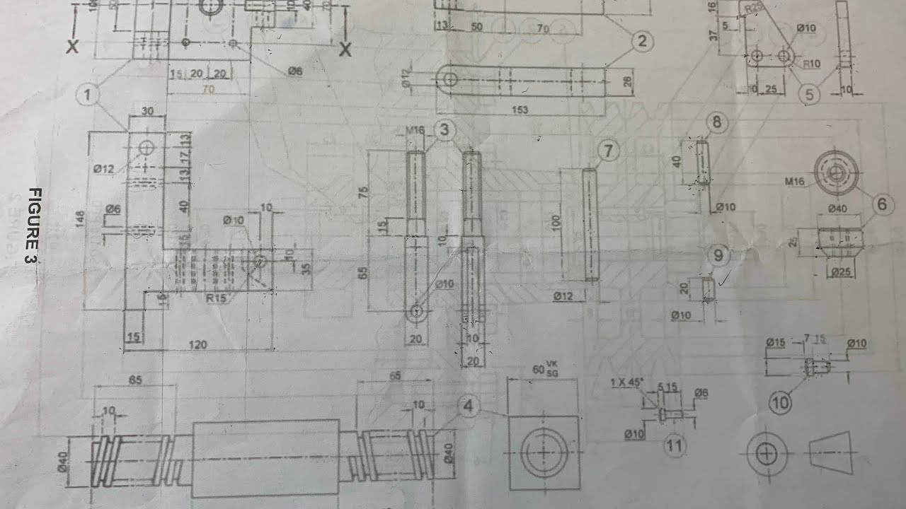 Mechanical Draughting N4 /Assembly Drawing/27 March 2023/Part 2️⃣ - YouTube