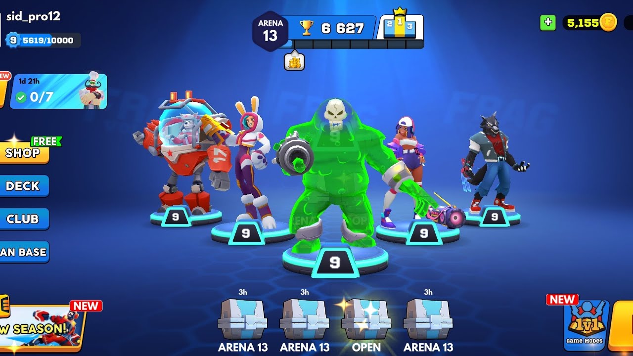 PLAYING WITH ONE TYPE OF CARDS ONLY| FRAG - YouTube