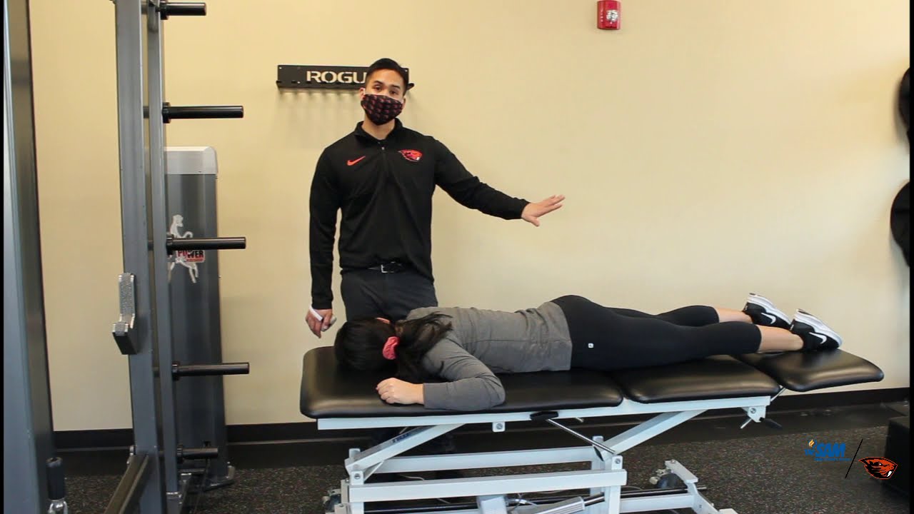 Shoulder: Manual-resisted ER/IR at 90 degrees (Supine) - YouTube
