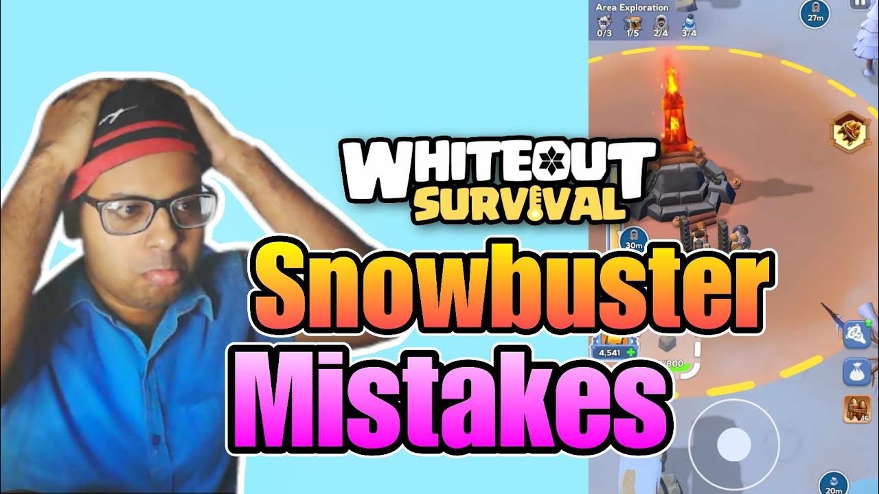 Huge Mistake in Snowbusters...[wasting fuels?] Whiteout Survival - YouTube