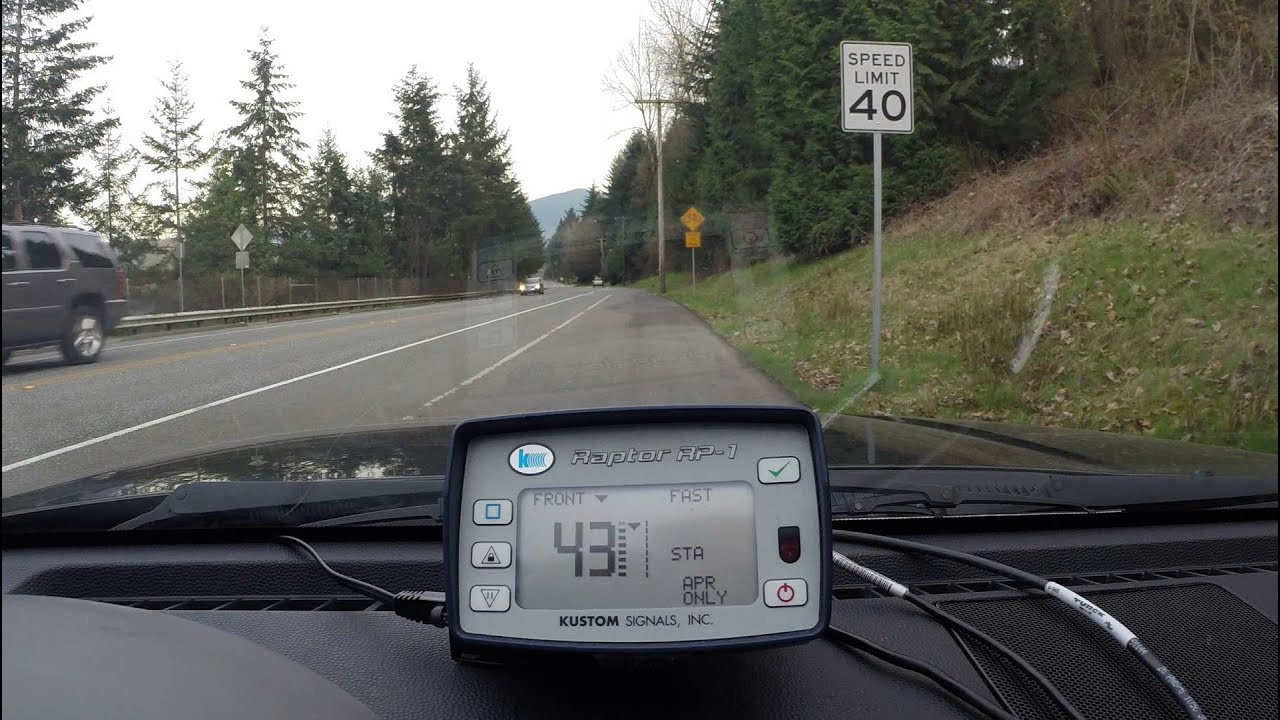 Kustom Raptor RP-1, stationary mode, single direction - YouTube