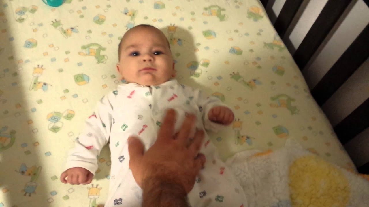 CUTE BABY BOY WAKING UP - YouTube