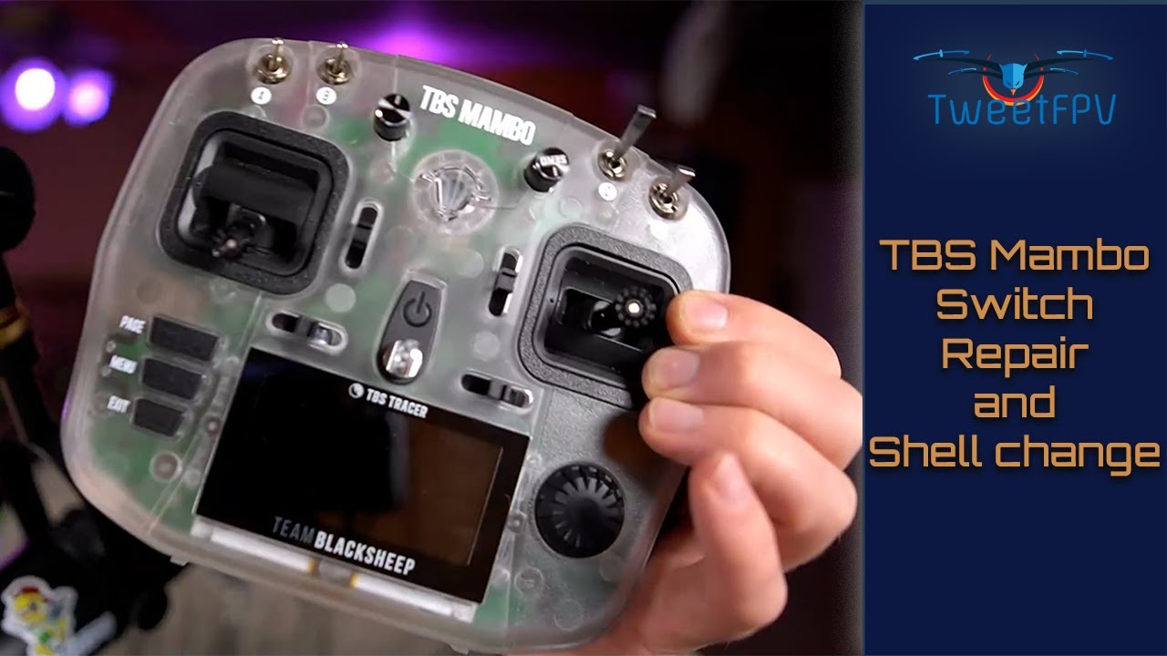 TBS Mambo Switch replacement. Nostalgia shell install #tbs #solder #diy ...