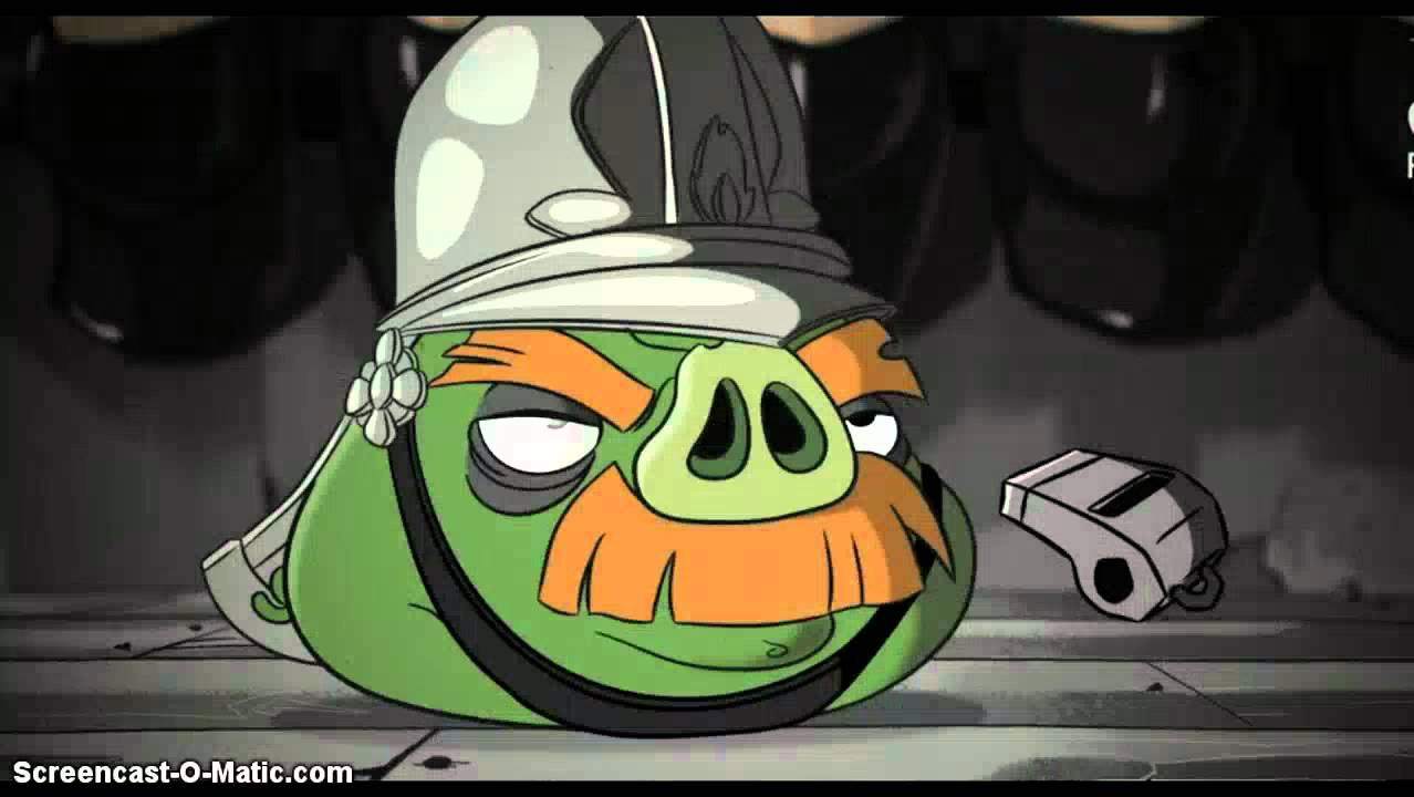 Angry Birds Toons-Black and White Piggies - YouTube