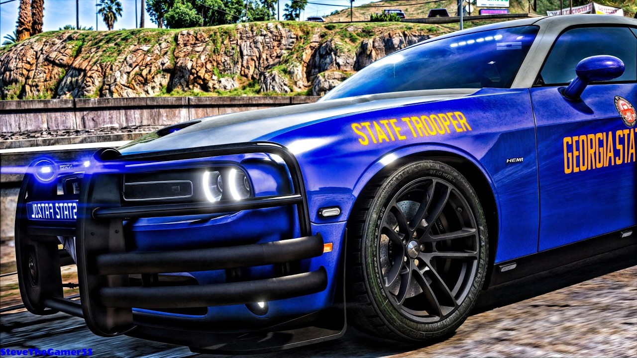 GTA 5 MODS Highway Patrol|| GSP CHALLENGER|| GTA 5 Lspdfr Mod| 4K - YouTube