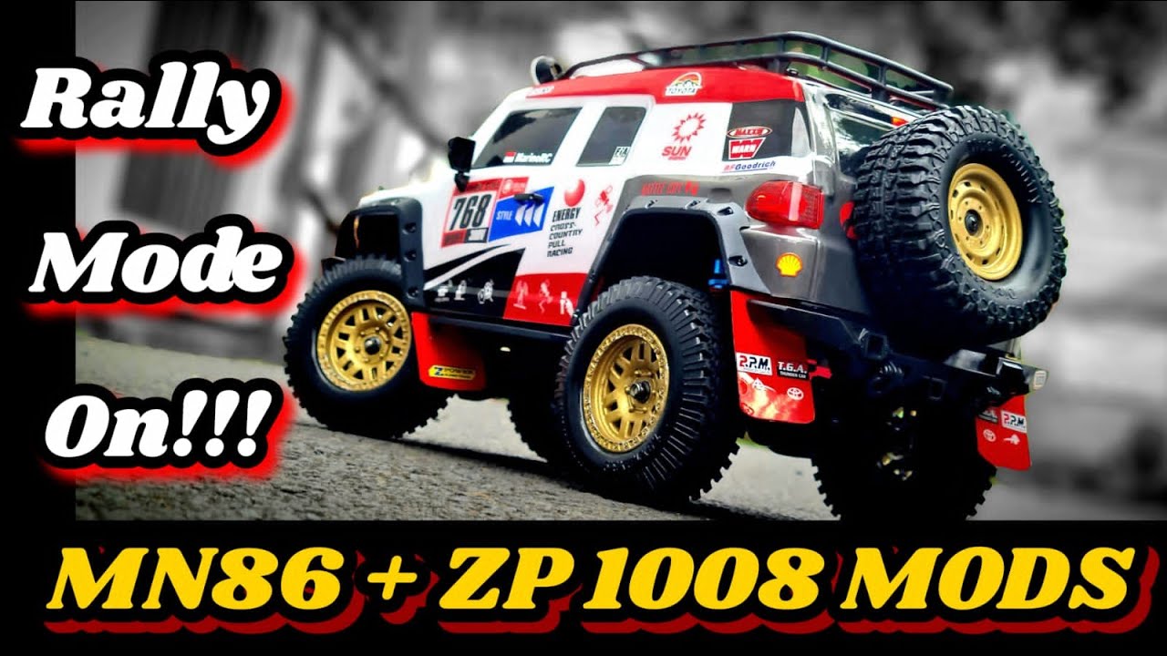 MN86 + ZP 1008 MODS RALLY LOOKS ( TUTORIAL & TRAIL ) - YouTube