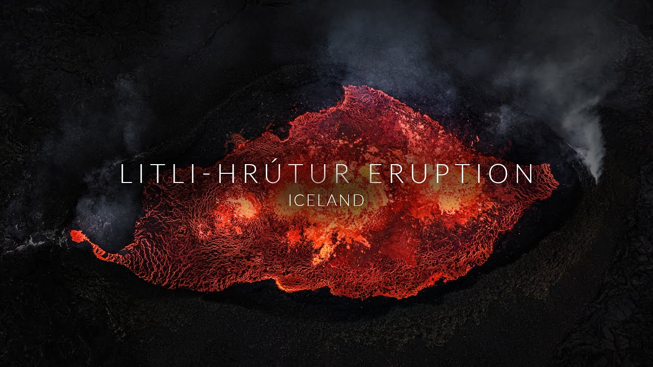 Dive into the lava | Drone video | Iceland Volcano Eruption 2023 | #DJI ...