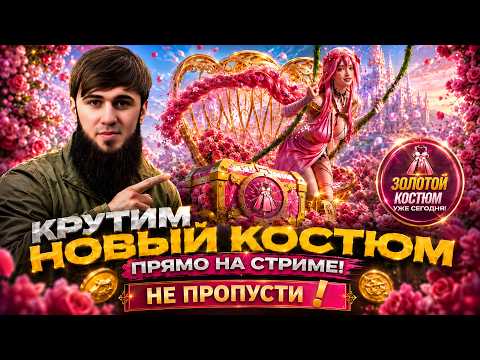 ЖДЁМ ЗОЛОТОЙ КОСТЮМ ВМЕСТЕ! ЗАЛЕТАЙ НА СТРИМ!  | РОЗЫГРЫШ ЗА ЛАЙКИ | ПУБГСТРИМ | PUBG MOBILE