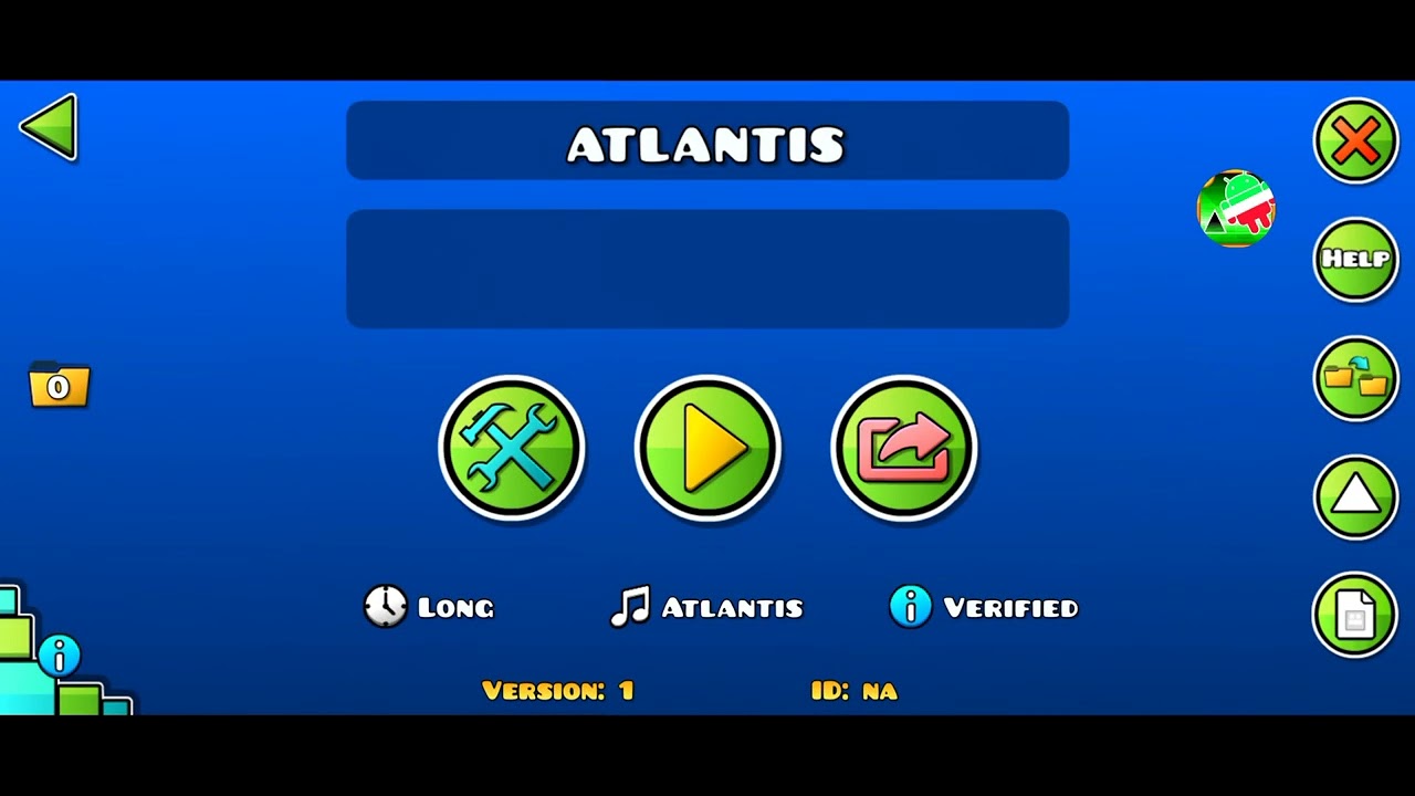 Atlantis (easy 4 star by me, uploaded on antecrooo GD account) - YouTube