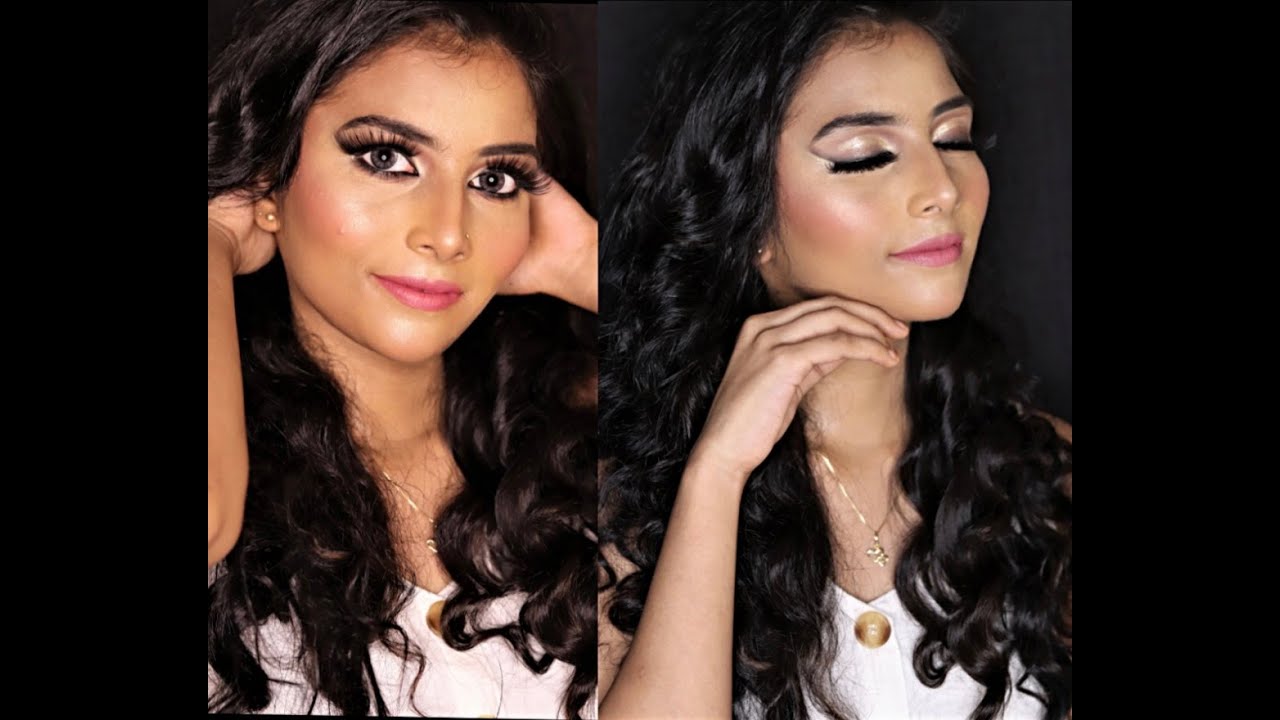 Western Makeup Tutorial \\ Eye Makeup \\ party look \\B"day party look ...