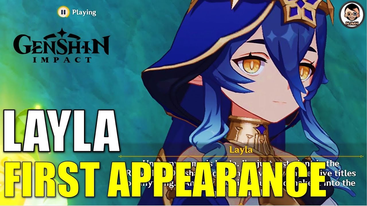 Layla: First Appearance! (Voice & Character Details) | Genshin Impact ...